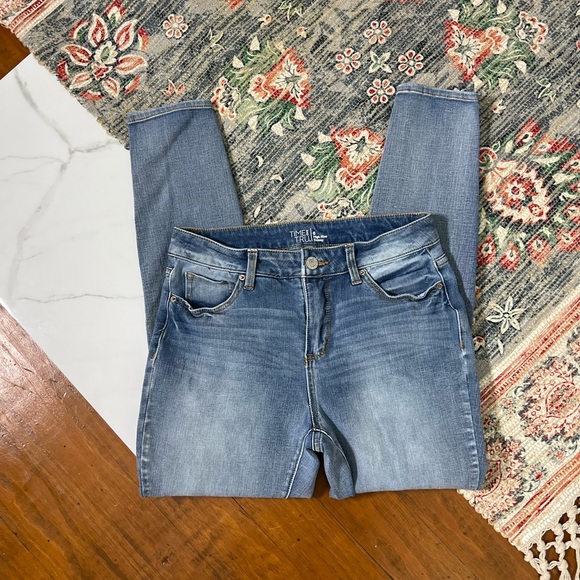 Time and Tru | Jeans | Time And Tru High Rise Skinny Light Wash Denim ...